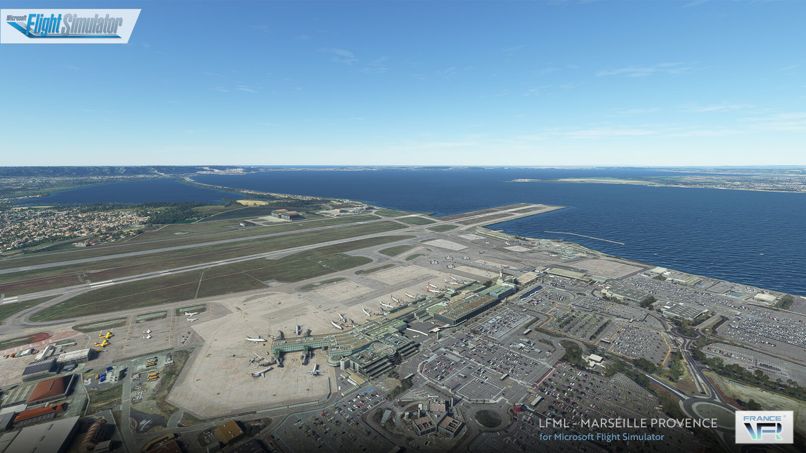 LFML Marseille Provence Airport - Microsoft Flight Simulator - Orbx