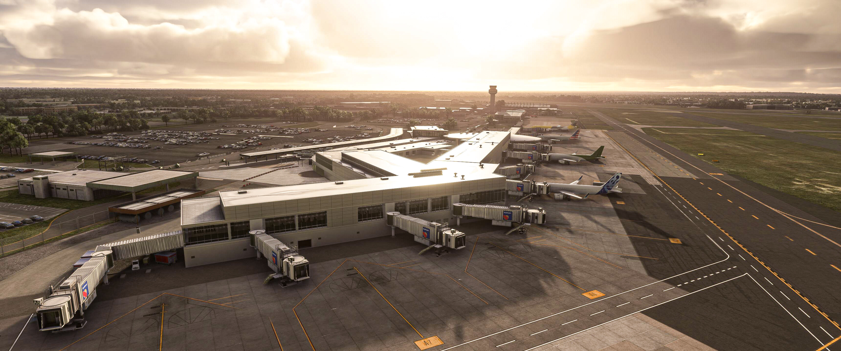 KISP Long Island Mac Arthur Airport - Microsoft Flight Simulator - Orbx