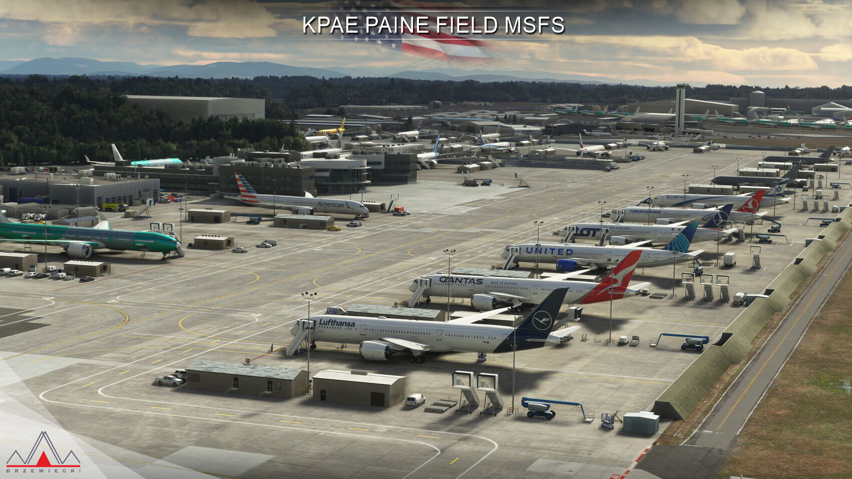 KPAE Paine Field International Airport - Orbx