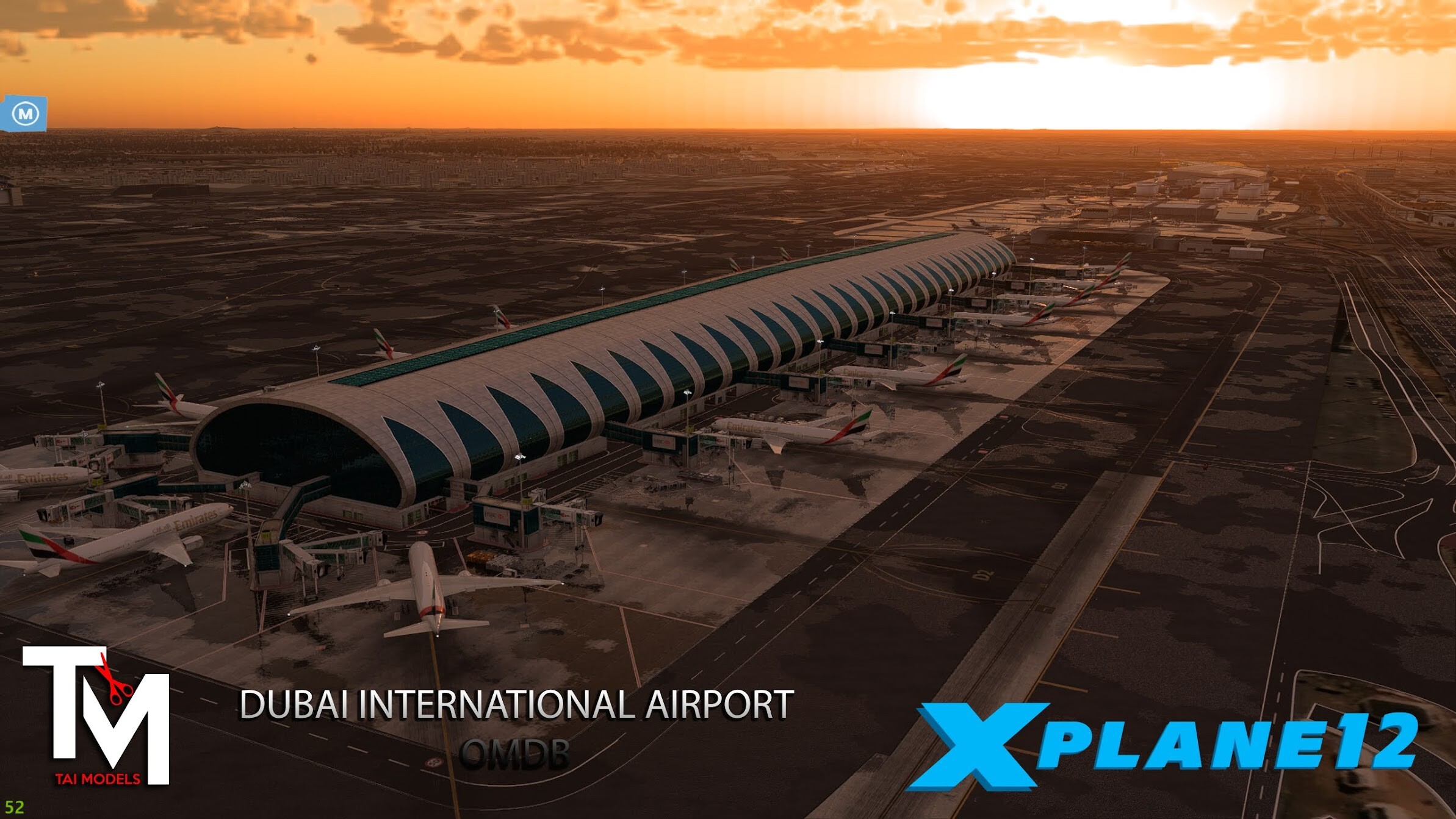 OMDB Dubai International Airport X-Plane 11 & 12 - Orbx