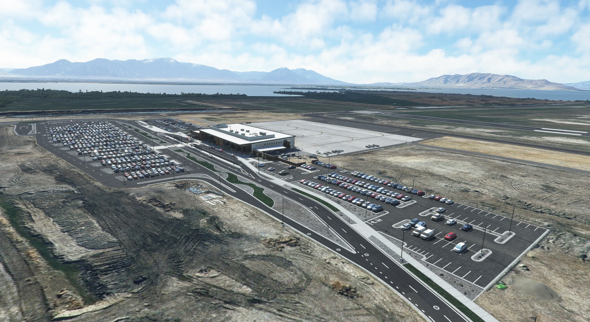 KPVU Provo Municipal Airport - Microsoft Flight Simulator - Orbx