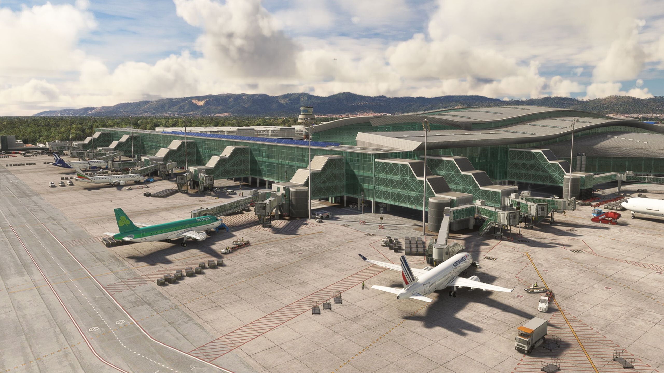 LEBL Barcelona-El Prat Airport - Microsoft Flight Simulator - Orbx