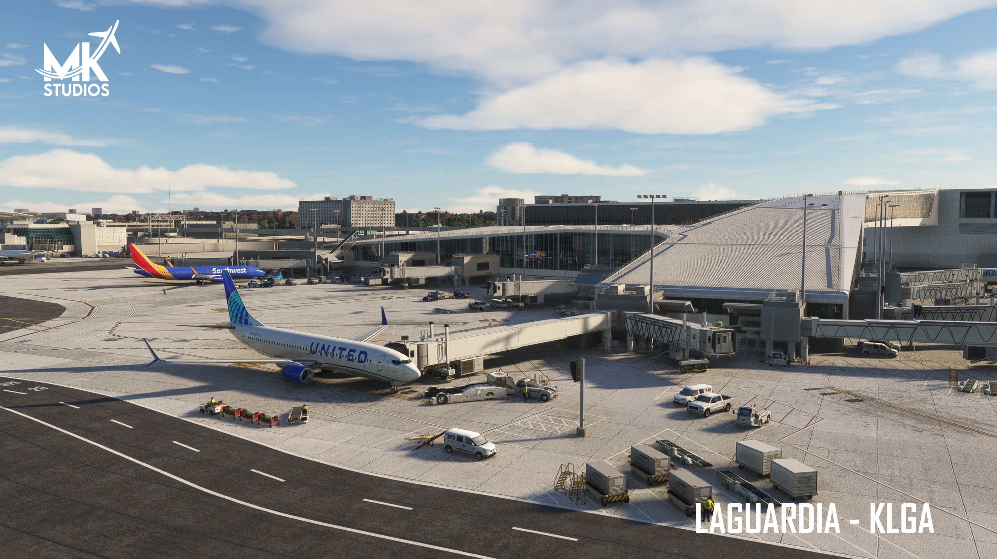 KLGA LaGuardia International Airport - Microsoft Flight Simulator - Orbx