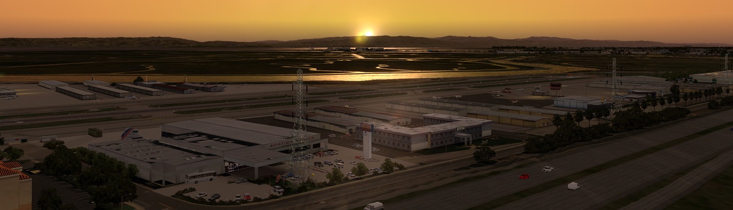 KSQL San Carlos Airport - Orbx