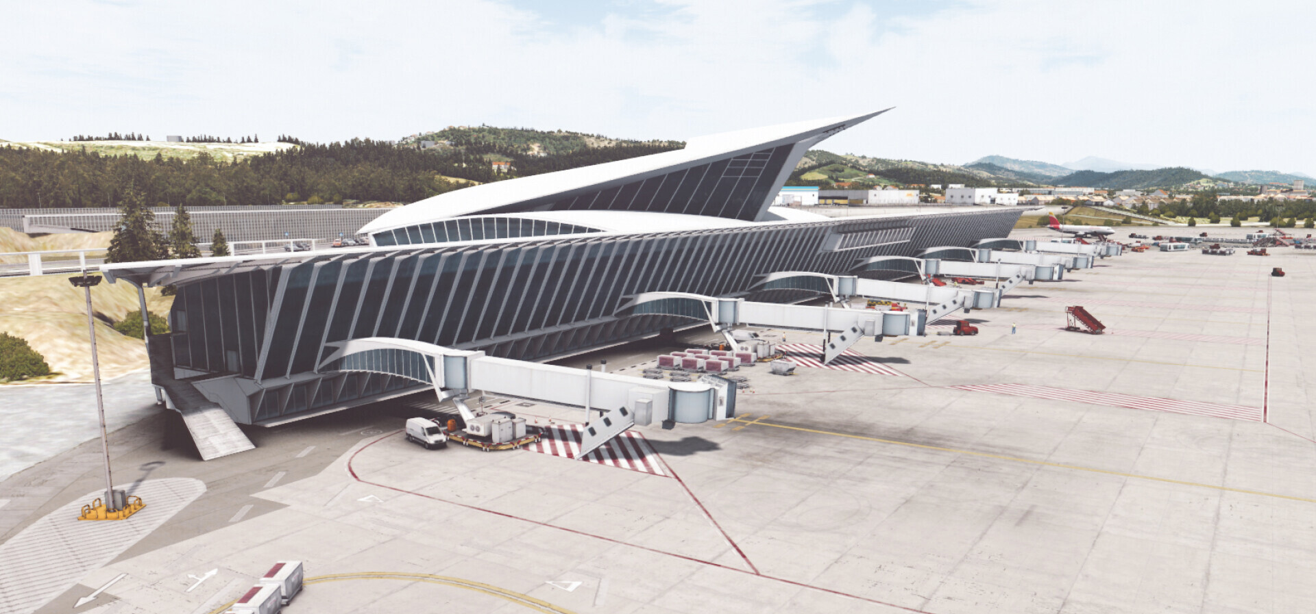 LEBB Bilbao Airport - Orbx