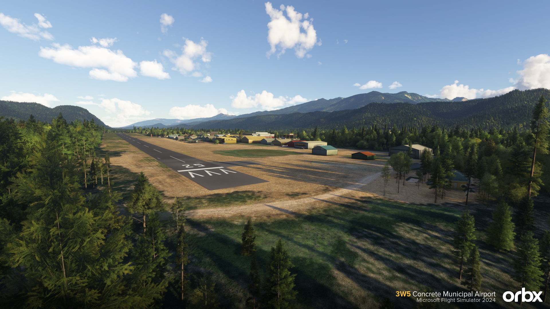 3W5 Concrete Municipal Airport - Microsoft Flight Simulator 2024 - Orbx