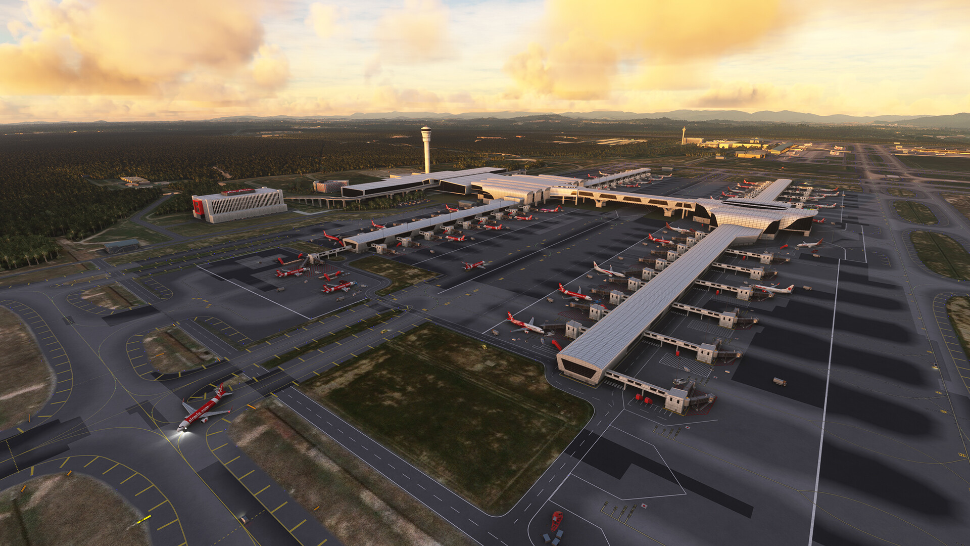 WMKK Kuala Lumpur International Airport - Microsoft Flight Simulator - Orbx