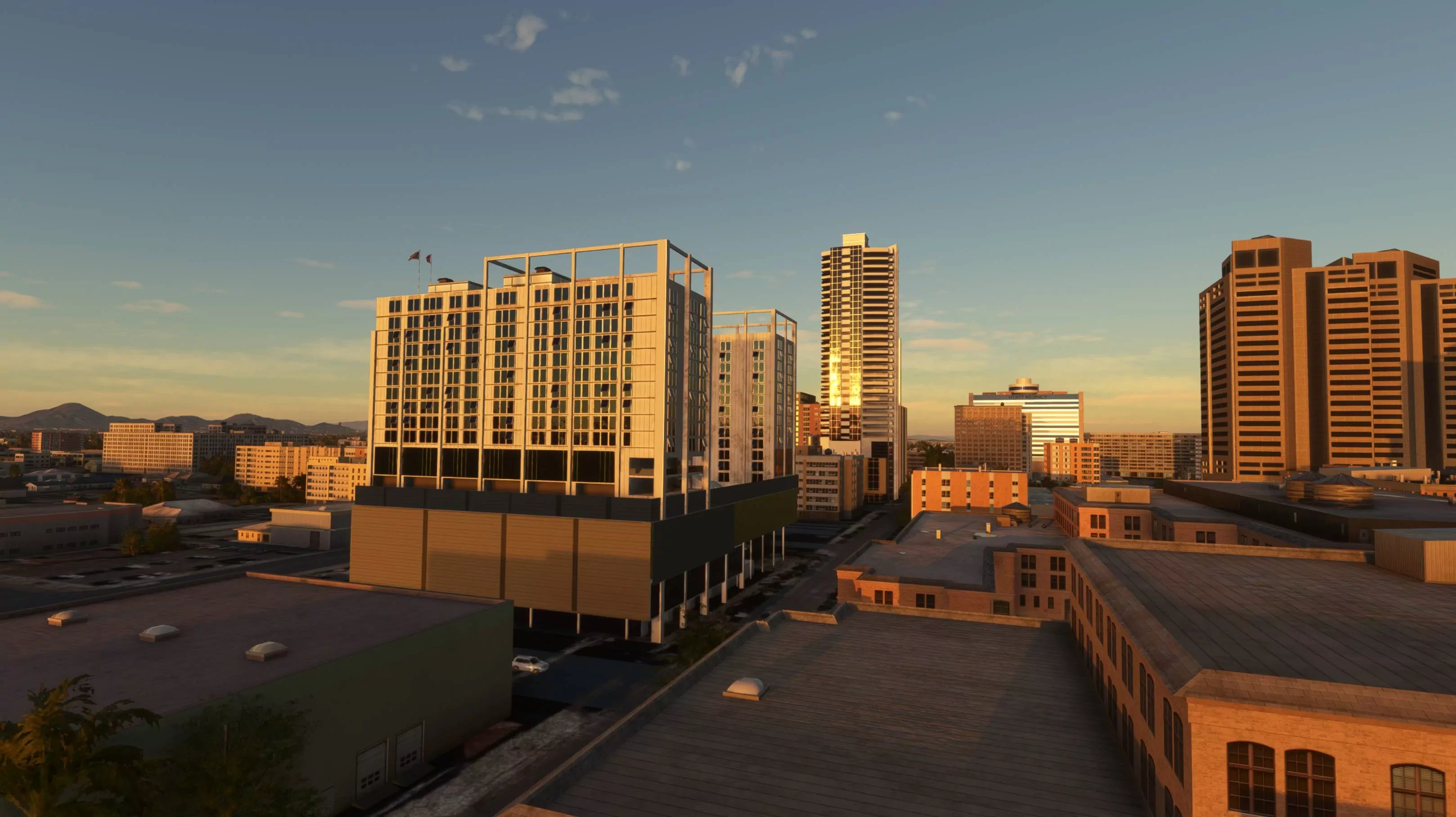 Iron Sim Phoenix City Landmarks - Microsoft Flight Simulator - Orbx