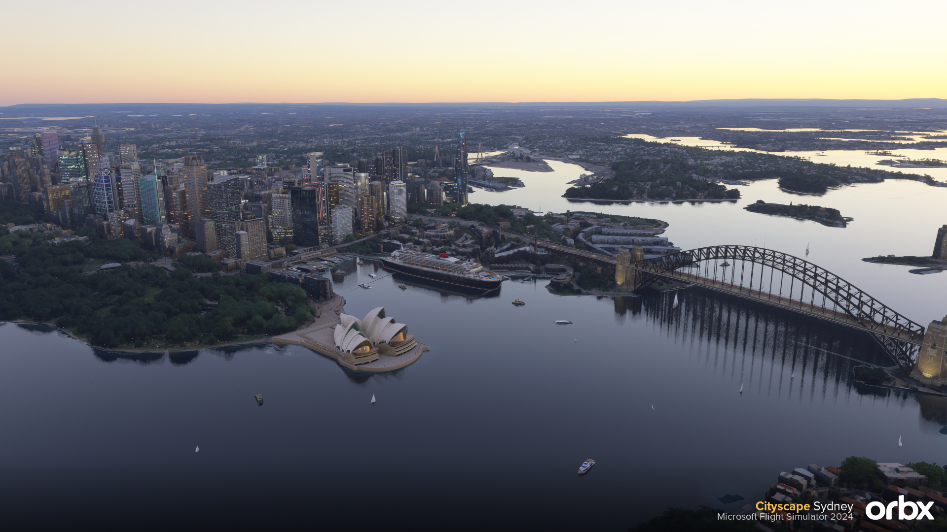 Cityscape Sydney - Microsoft Flight Simulator 2024 - Orbx