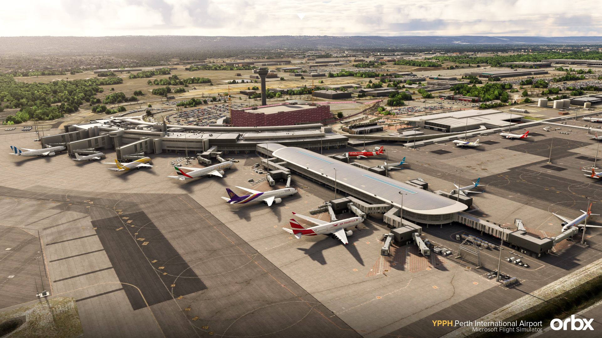 YPPH Perth International Airport - Microsoft Flight Simulator - Orbx