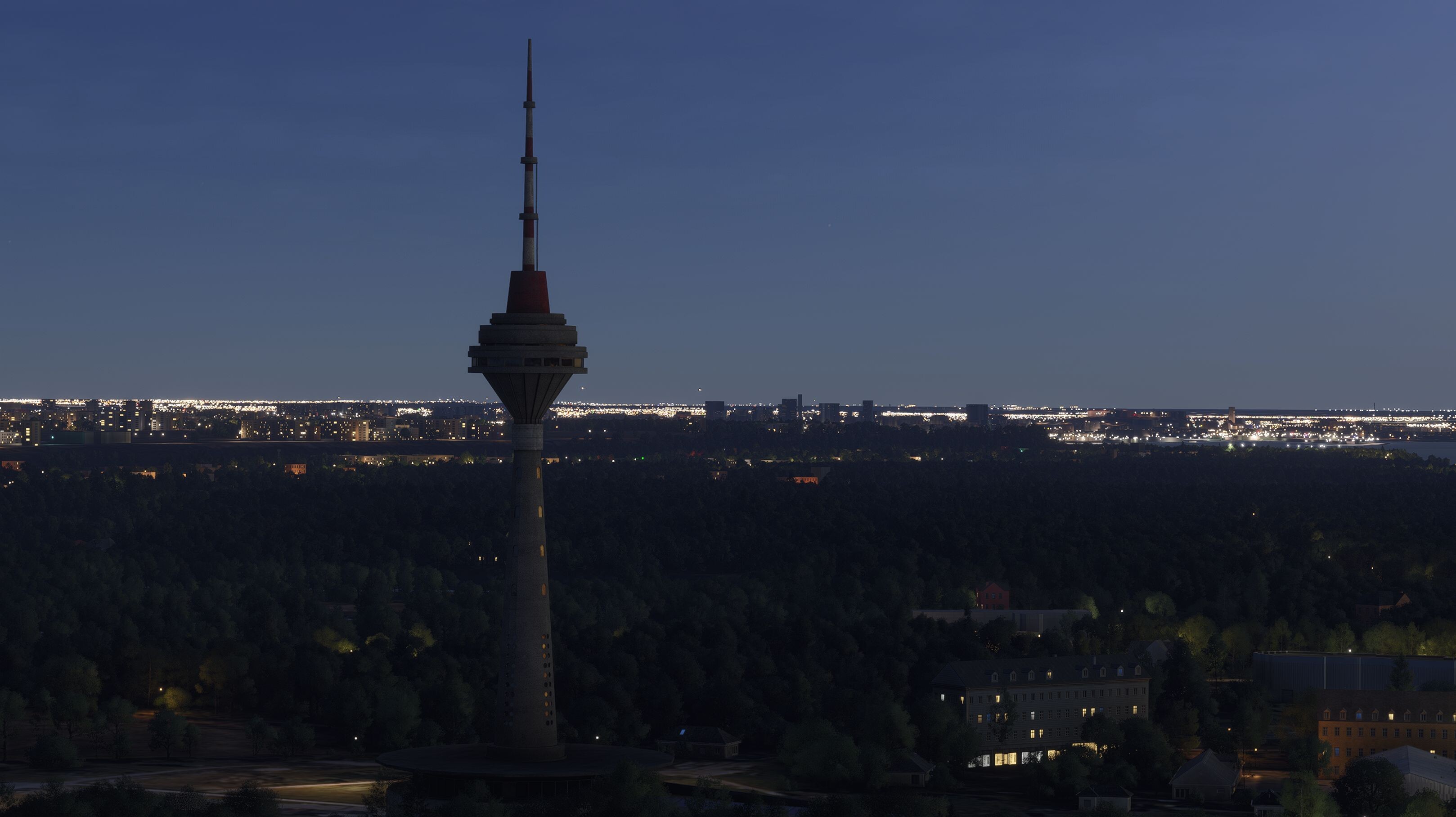 Iron Sim Tallinn City Landmarks - Microsoft Flight Simulator 2024 - Orbx