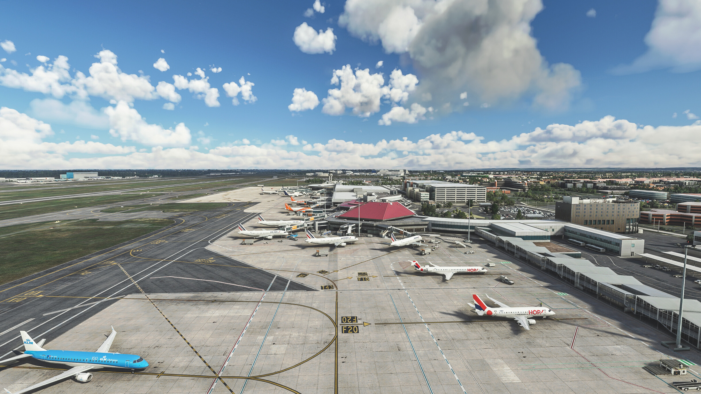 LFBO Toulouse Blagnac International Airport - Orbx