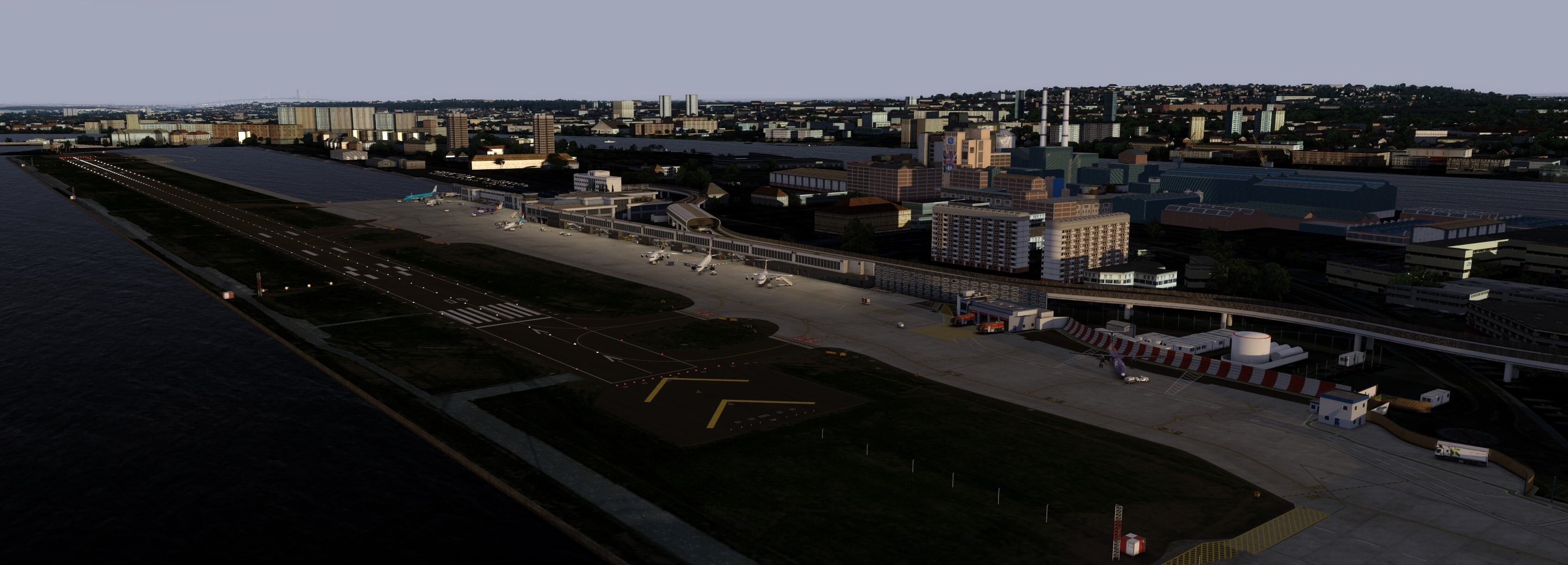 EGLC London City Airport - Orbx