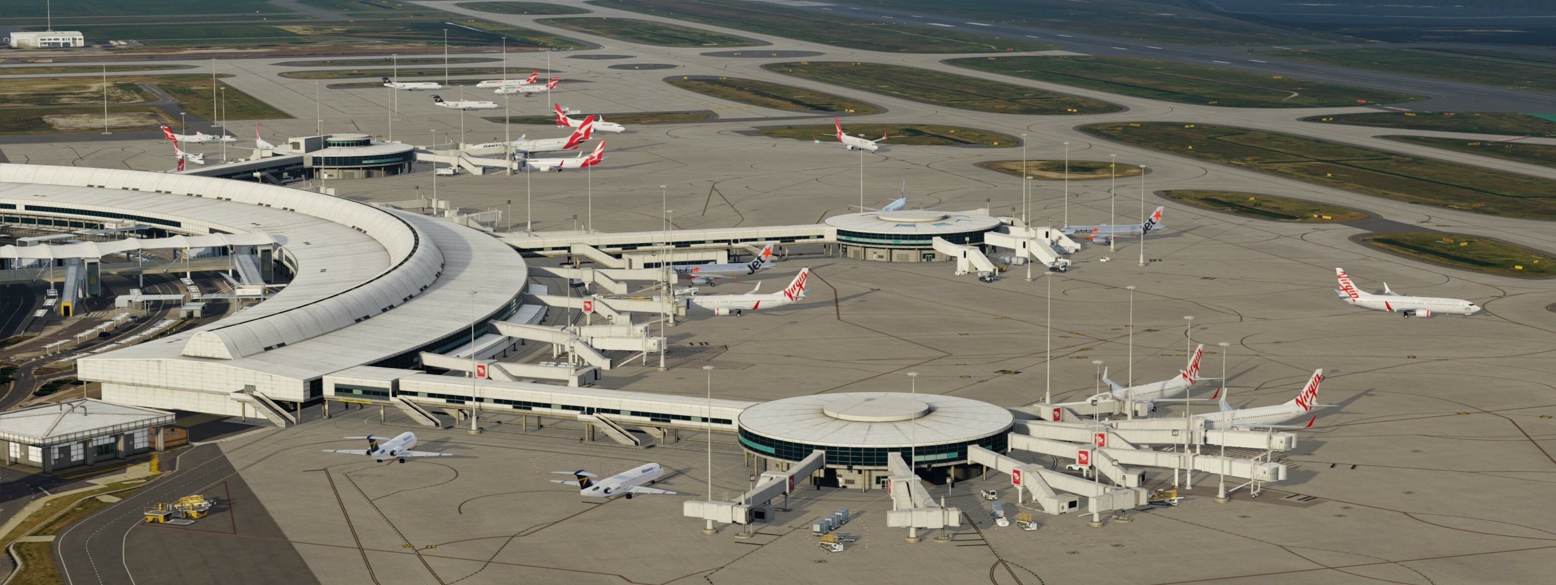 YBBN Brisbane International Airport V2 - Orbx