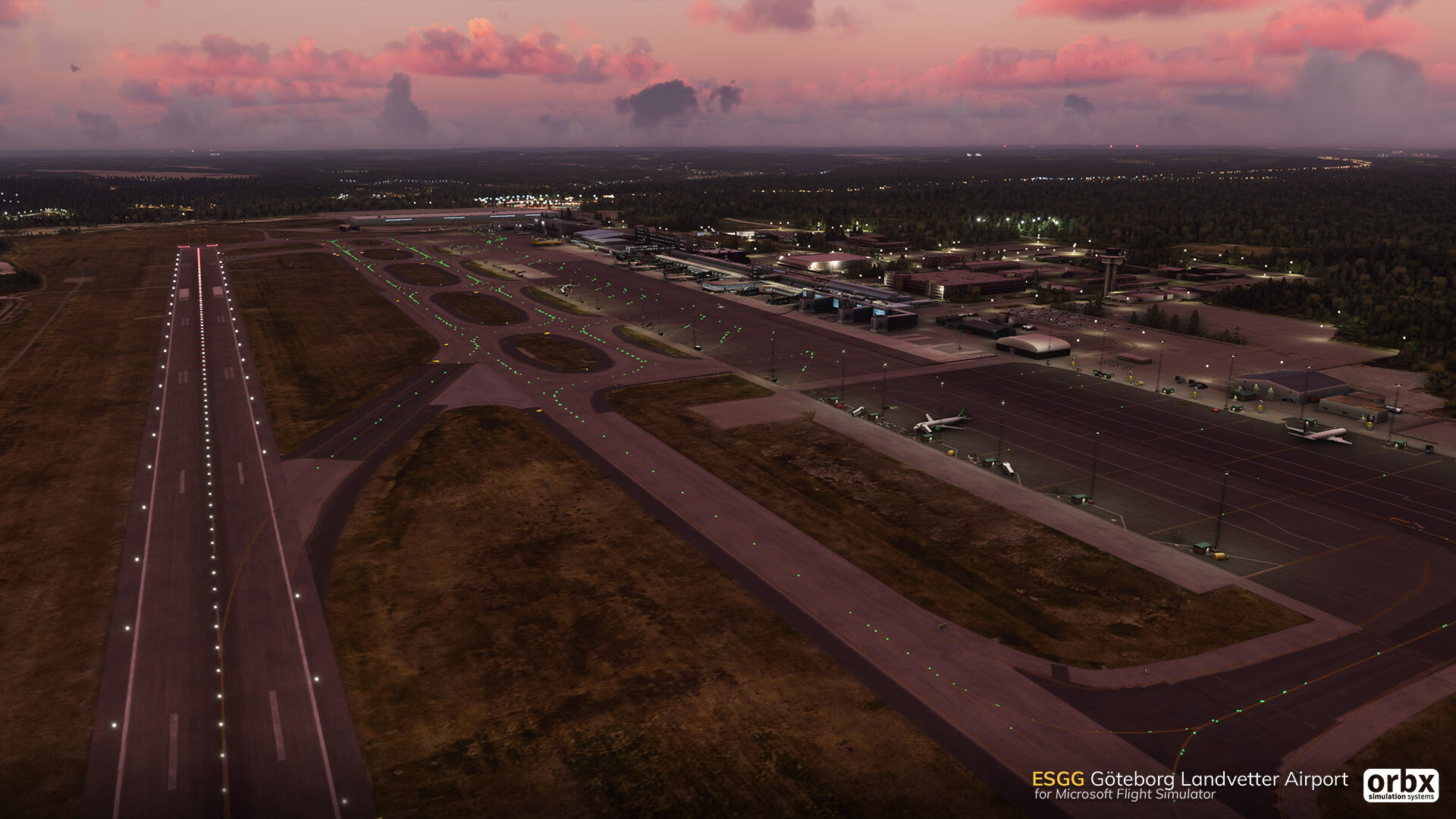 ESGG Gothenburg Landvetter Airport - Microsoft Flight Simulator - Orbx