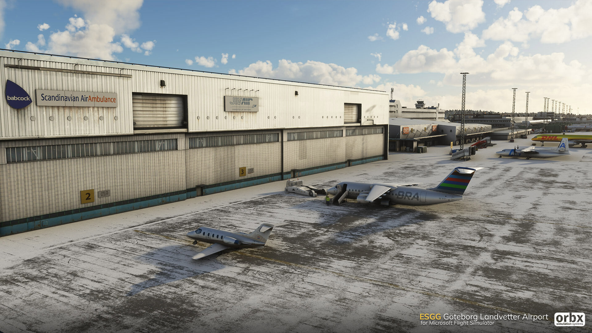 ESGG Gothenburg Landvetter Airport - Microsoft Flight Simulator - Orbx