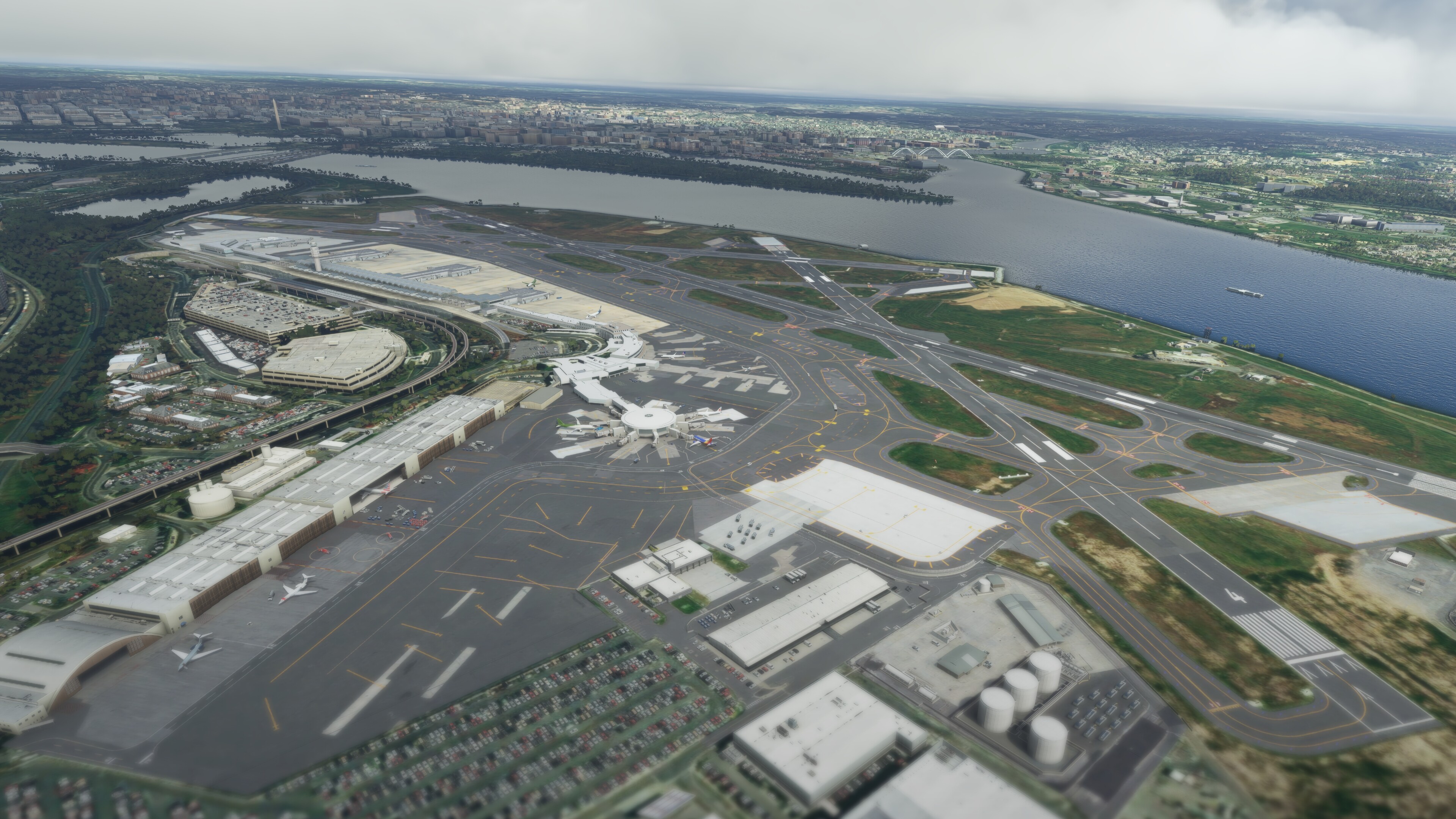 KDCA Ronald Reagan Washington National Airport - Microsoft Flight ...