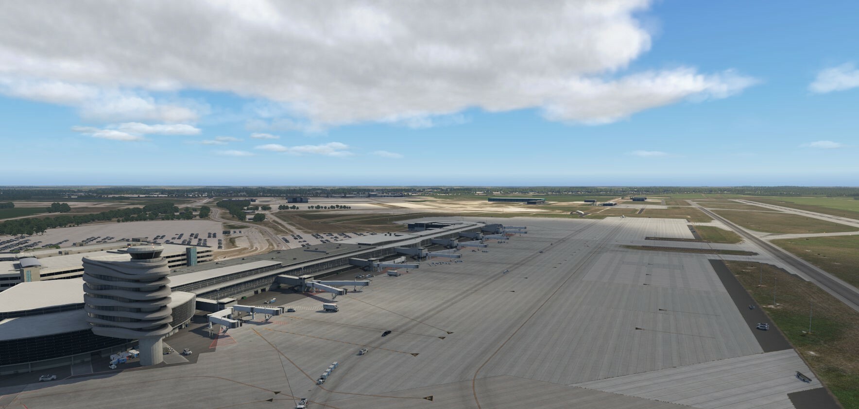 CYEG Edmonton International Airport - X-Plane 11 - Orbx