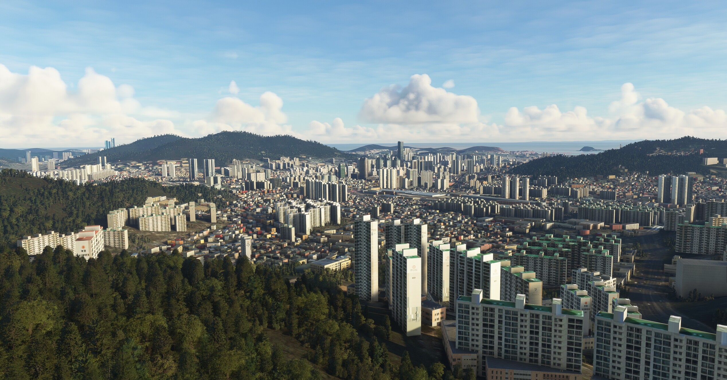 SamScene3D Busan City Wow - Microsoft Flight Simulator - Orbx